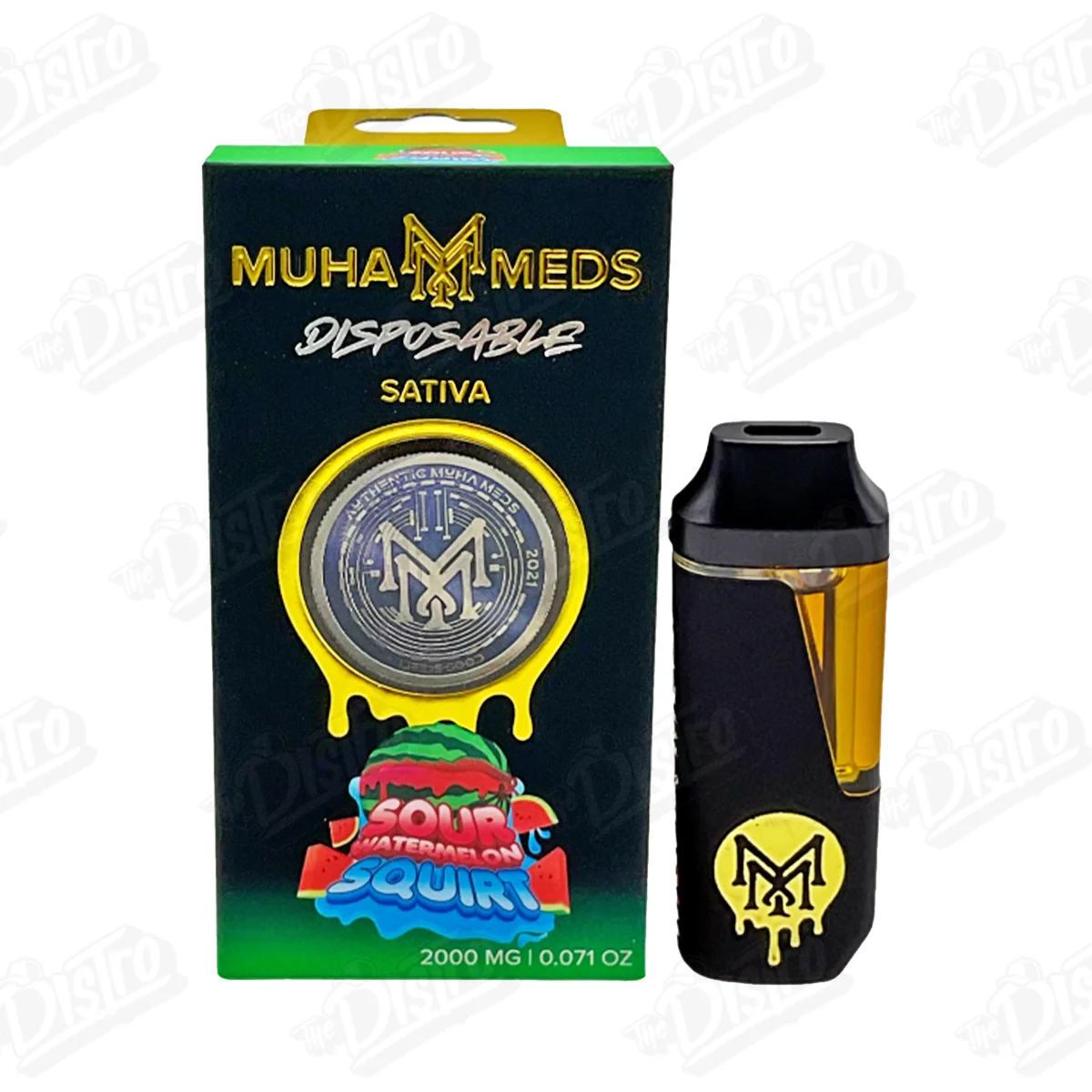 Muha Meds - Sour Watermelon Squirt – Sweet, Potent Vaping