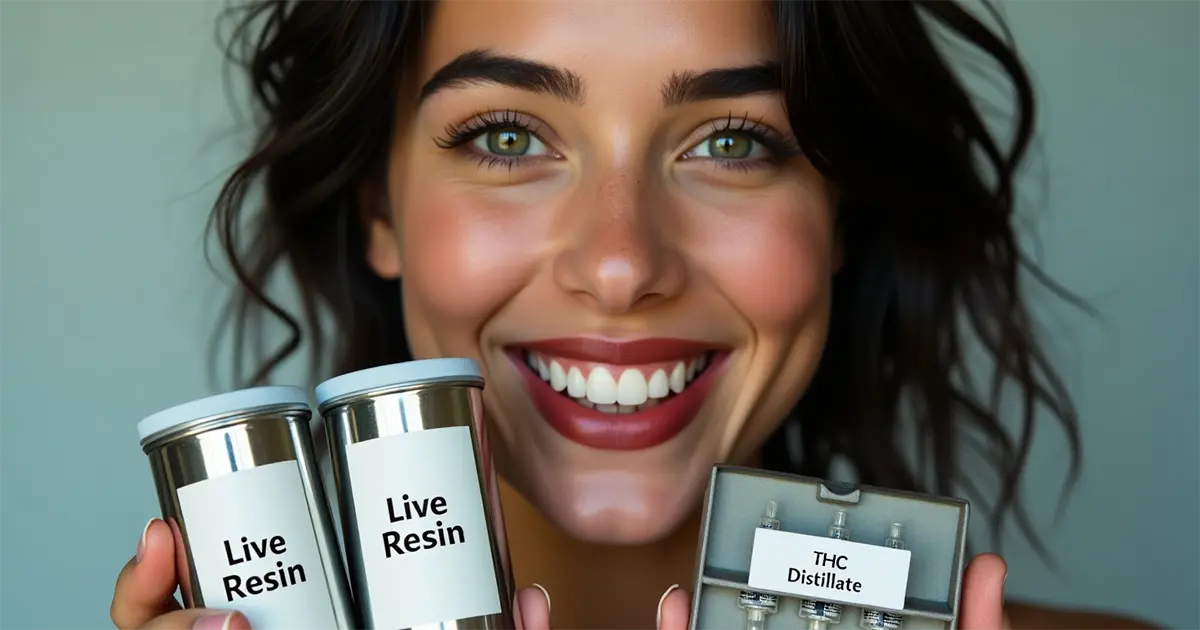 Live Resin vs. Distillate: Which One is Better for You? - The Distro