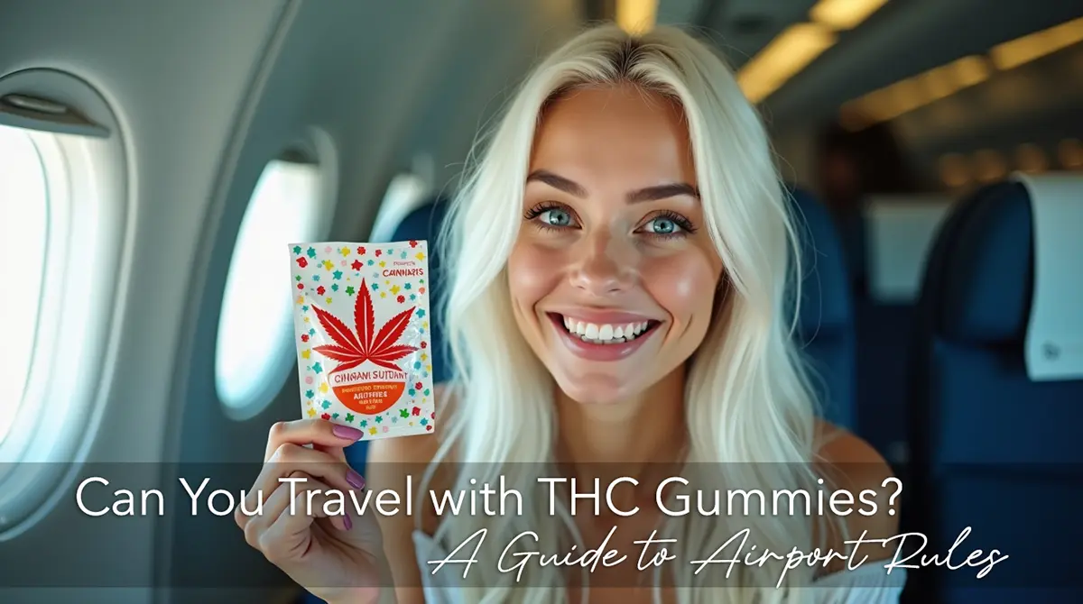 Can You Travel with THC Gummies? A Guide to Airport Rules - The Distro