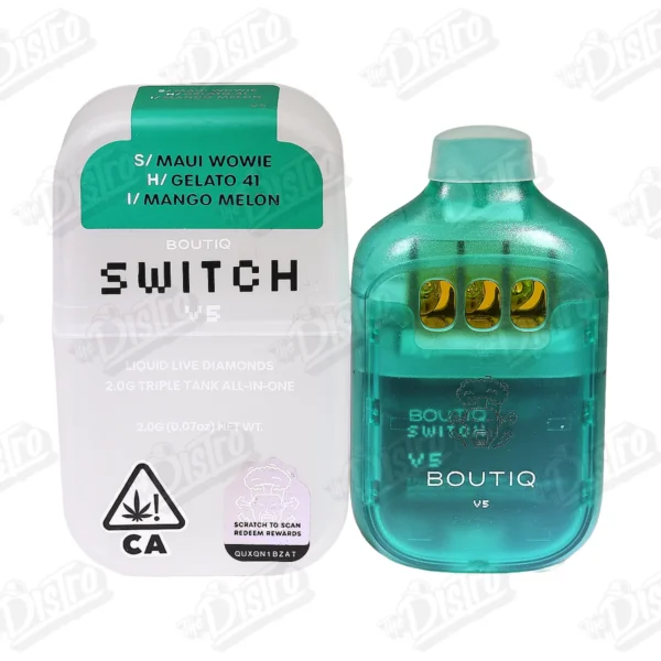Boutiq Switch V5 - Maui Wowie x Gelato 41 x Mango Melon (2g) - The Distro