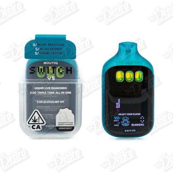 Boutiq Switch V5 All In One Liquid Live Diamonds (2g) - Blue Matcha X ...