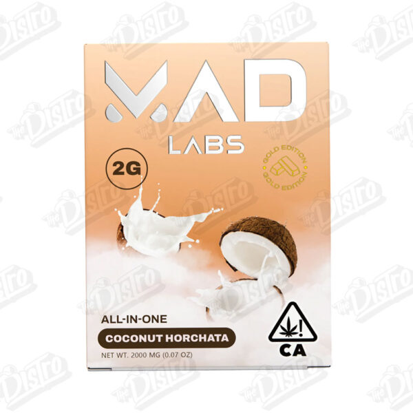 MAD Labs Disposable Vape (2g) – Coconut Horchata - The Distro