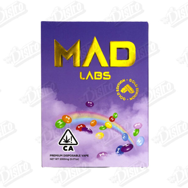 MAD Labs Disposable Vape (2g) – Zkittlez - The Distro