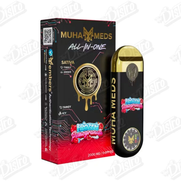 Muha Meds Inhale Excellence All-In-One Vape (2g) – Frozen Pomegranate ...