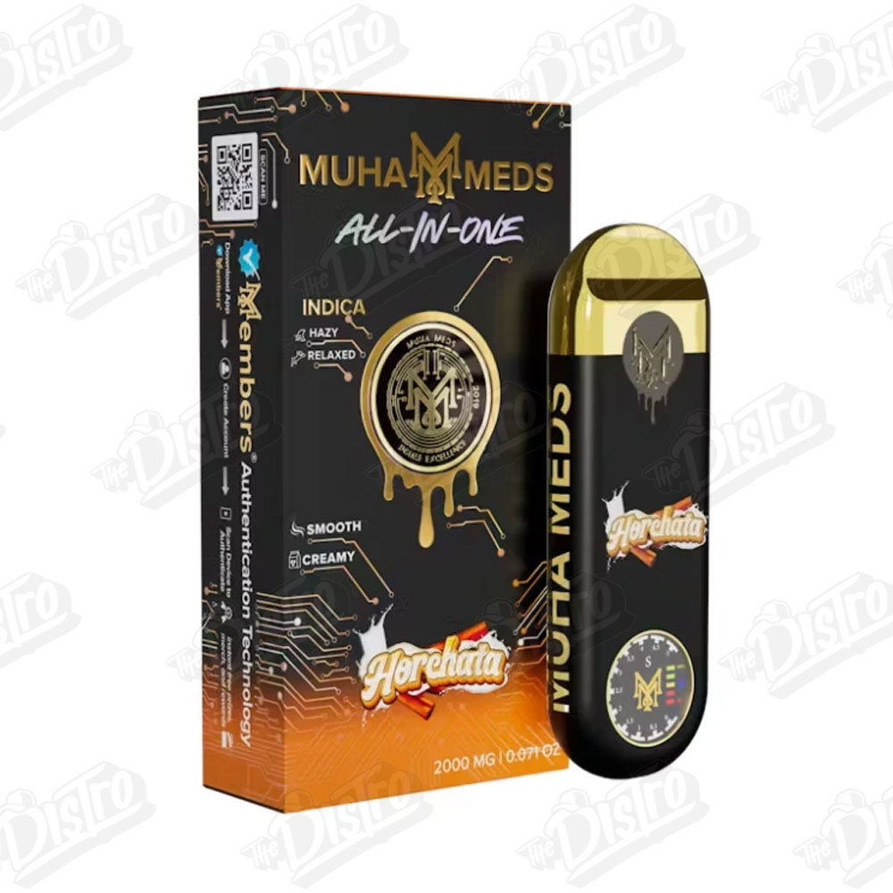 Muha Meds Inhale Excellence All-In-One Vape (2g) – Horchata - The Distro