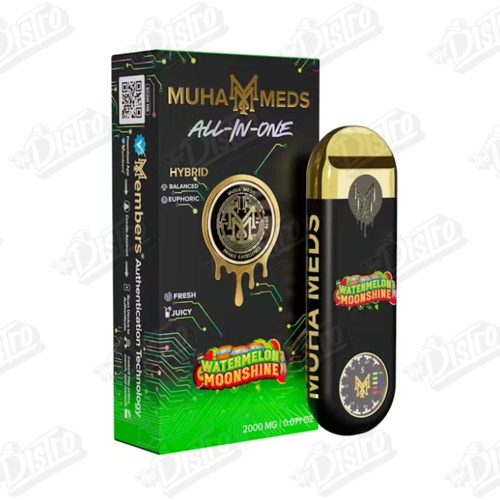 Muha Meds Inhale Excellence All-In-One Vape (2g) – Watermelon Moonshine ...