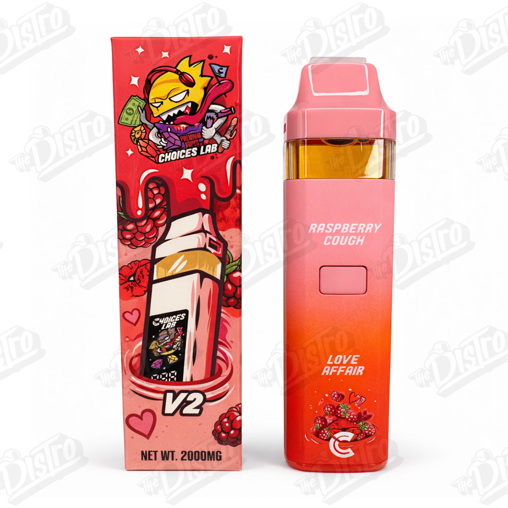 Choices Lab Dual Vapes (2g) - Love Affair x Raspberry Cough - The Distro